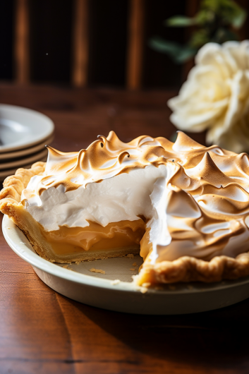 Creamy Homemade Butterscotch Pie - That Oven Feelin