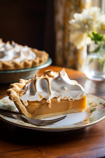Creamy Homemade Butterscotch Pie - That Oven Feelin