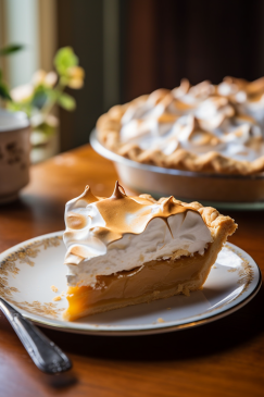 Creamy Homemade Butterscotch Pie - That Oven Feelin
