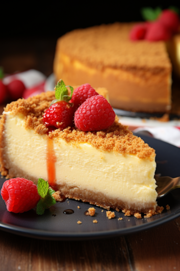 Double Crust Cheesecake - That Oven Feelin