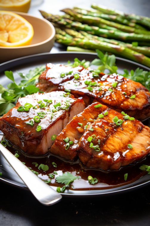 Honey Garlic Boneless Pork Chops - That Oven Feelin