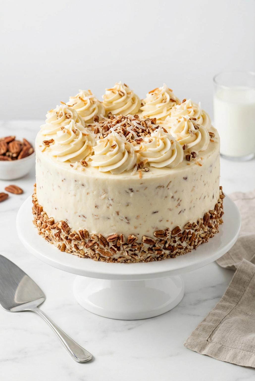 Italian Cream Cake - That Oven Feelin