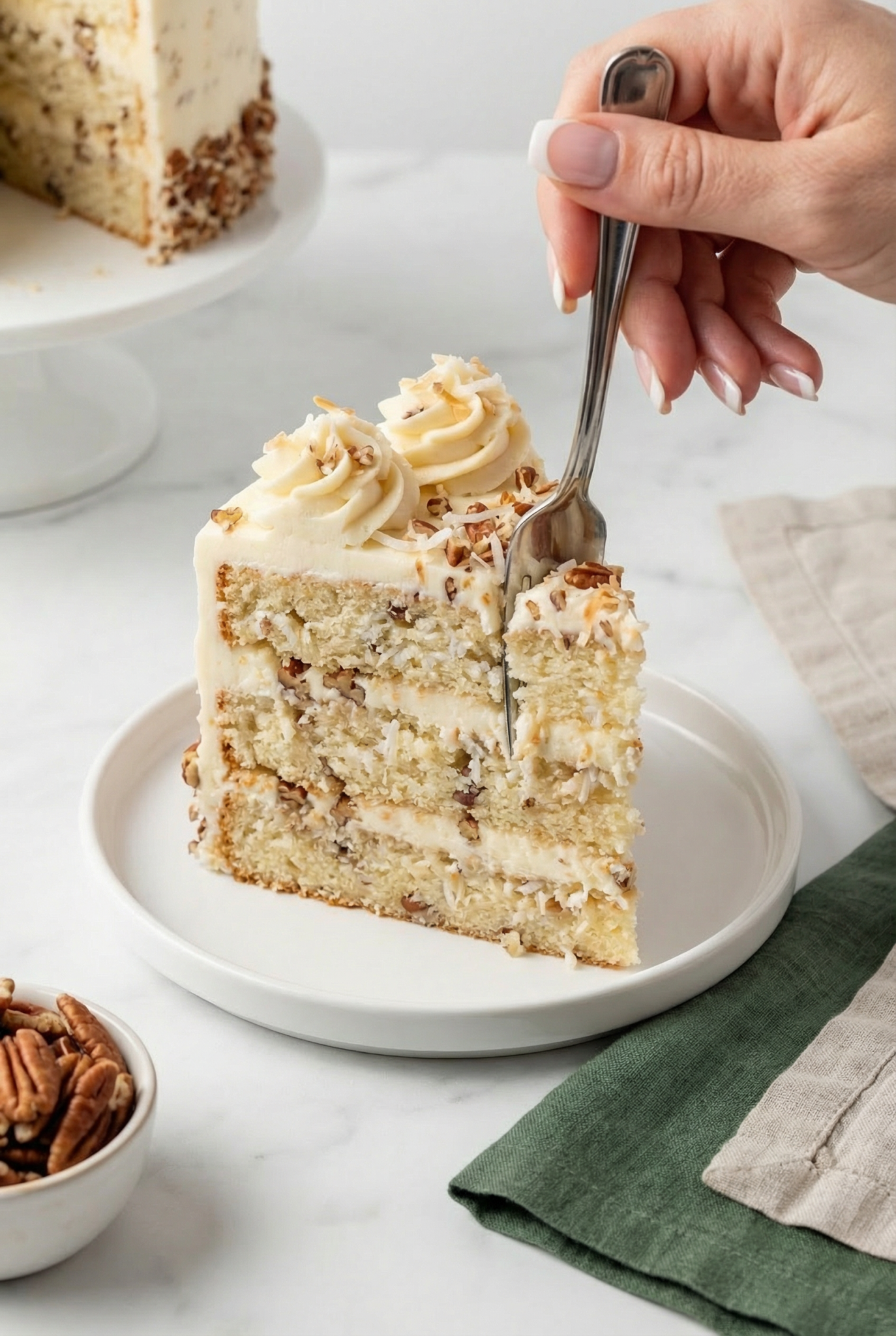 Italian Cream Cake - That Oven Feelin