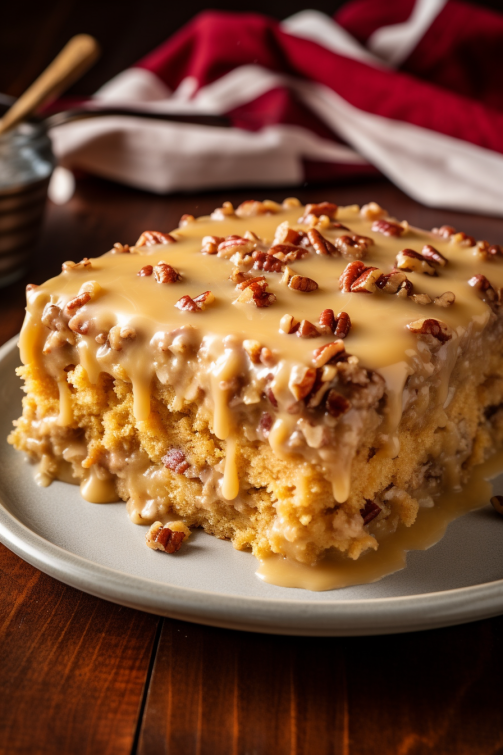 Pineapple Coconut God Bless America Cake - That Oven Feelin