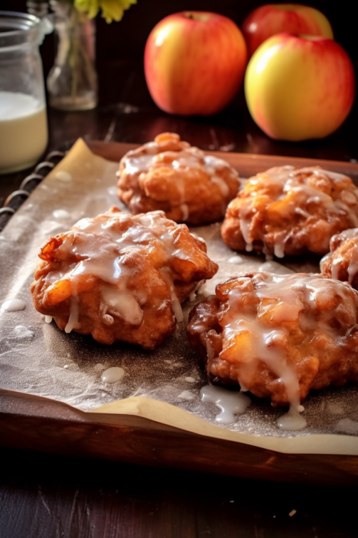 Apple Fritters - That Oven Feelin