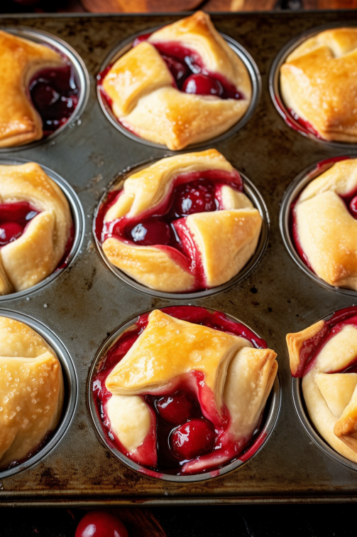 Cherry Pie Bites - That Oven Feelin