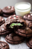 Chocolate Peppermint Cheesecake Cookies - That Oven Feelin