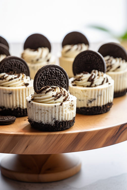 Easy Mini Oreo Cheesecake Bites - That Oven Feelin