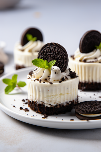 Easy Mini Oreo Cheesecake Bites - That Oven Feelin