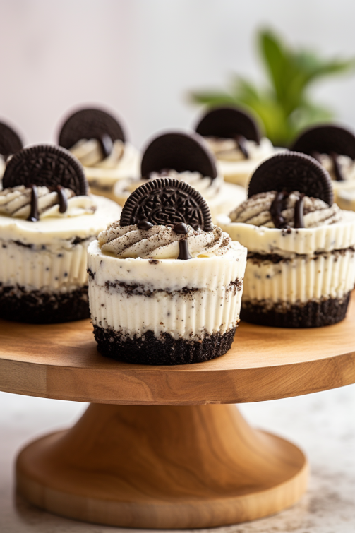 Easy Mini Oreo Cheesecake Bites - That Oven Feelin