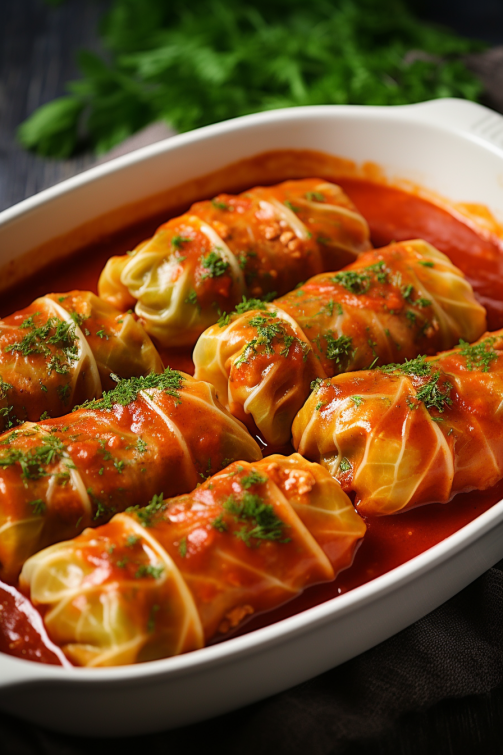 Easy Cabbage Rolls - That Oven Feelin