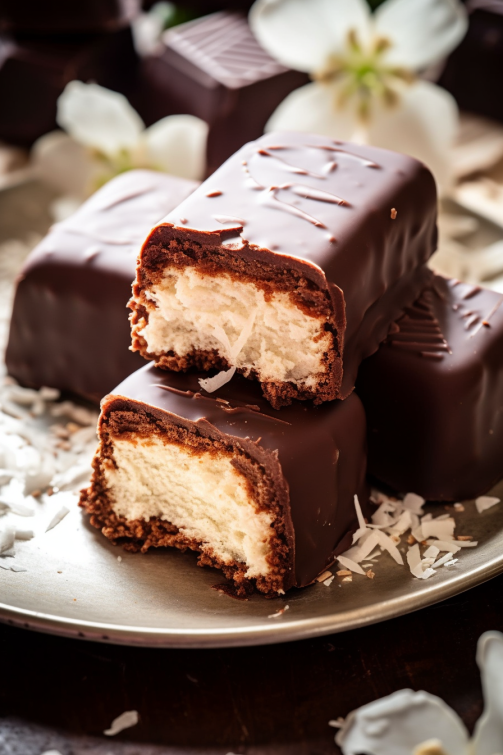 Homemade Bounty Bars (Mounds Bars) - That Oven Feelin