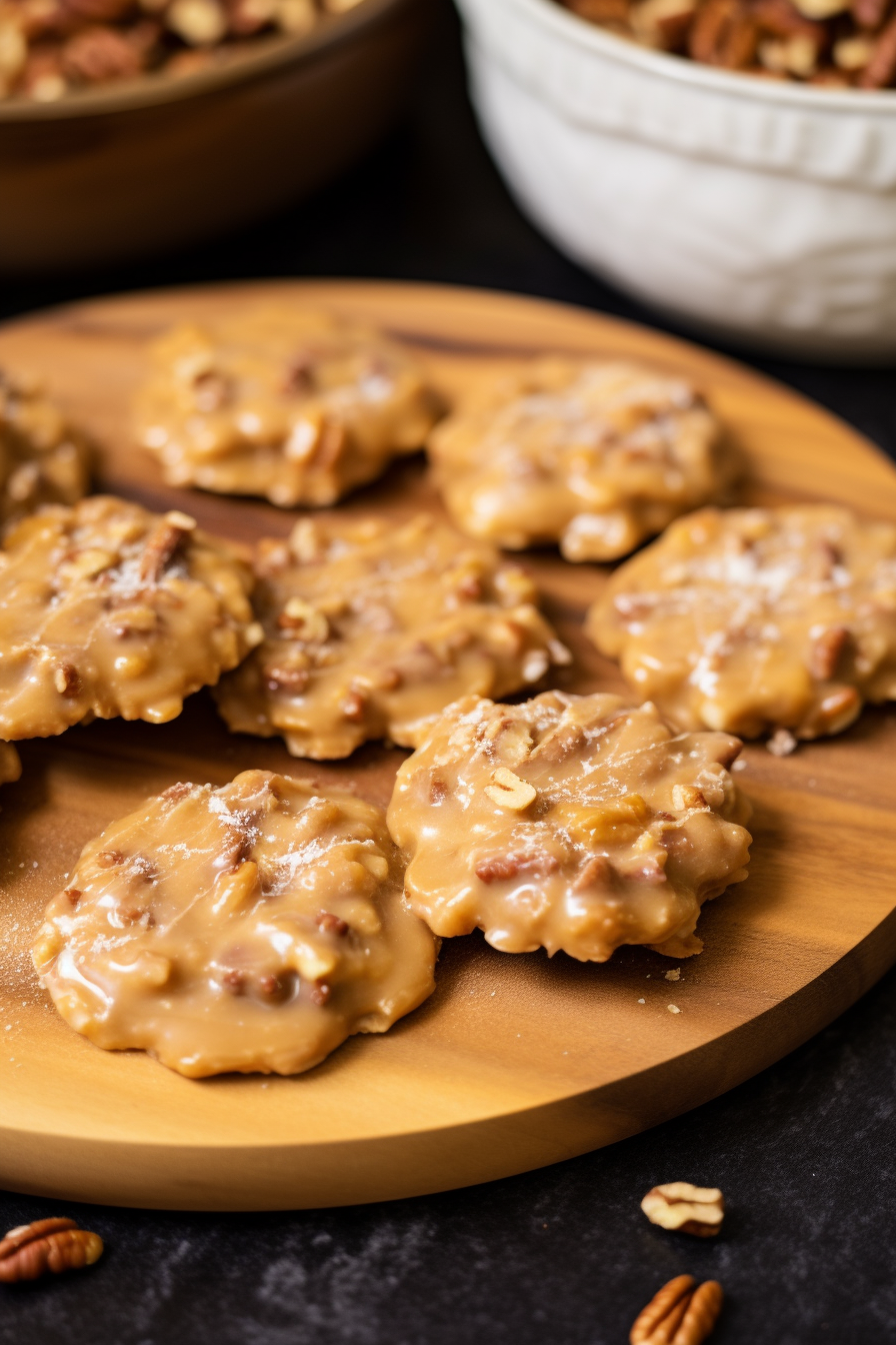 No Bake Coconut Pecan Praline Cookies That Oven Feelin