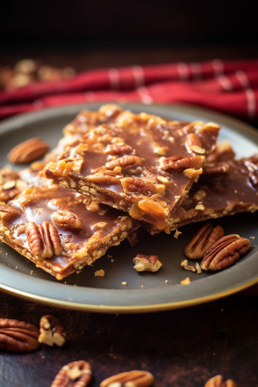 Pecan Pie Bark - That Oven Feelin