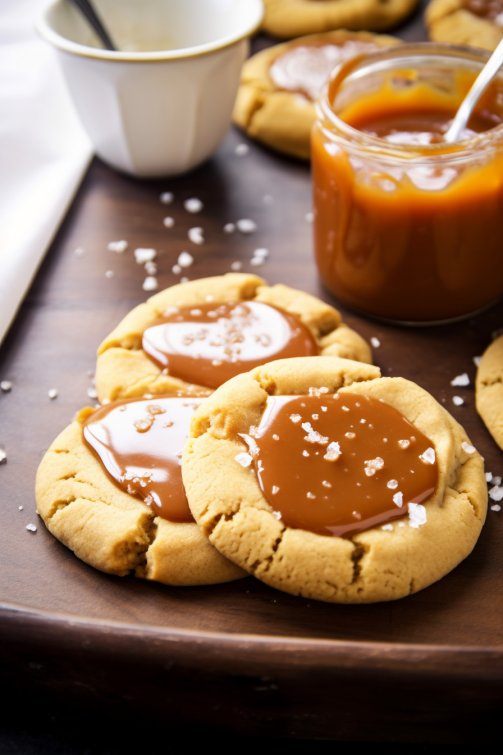 Salted Caramel Cookies - That Oven Feelin