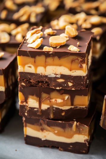 Snickers Fudge - That Oven Feelin