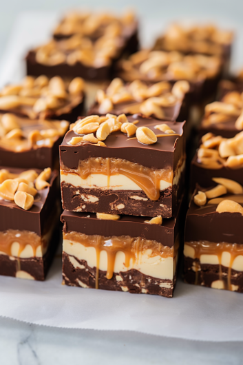 Snickers Fudge - That Oven Feelin