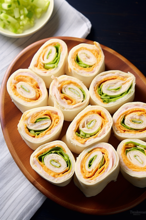Turkey Cheddar Lunch Roll Ups - That Oven Feelin