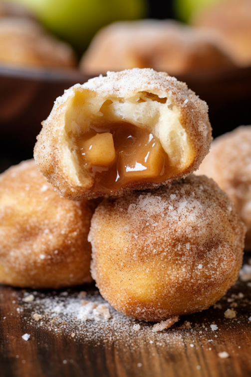 Air Fryer Apple Pie Bombs - That Oven Feelin