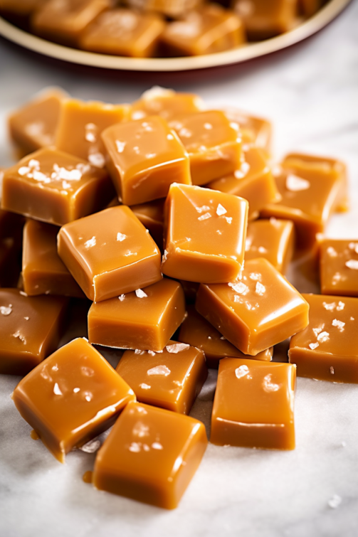 Super Soft Homemade Caramels - That Oven Feelin
