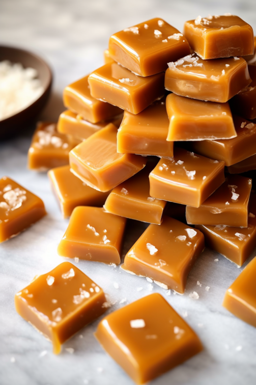 Super Soft Homemade Caramels - That Oven Feelin