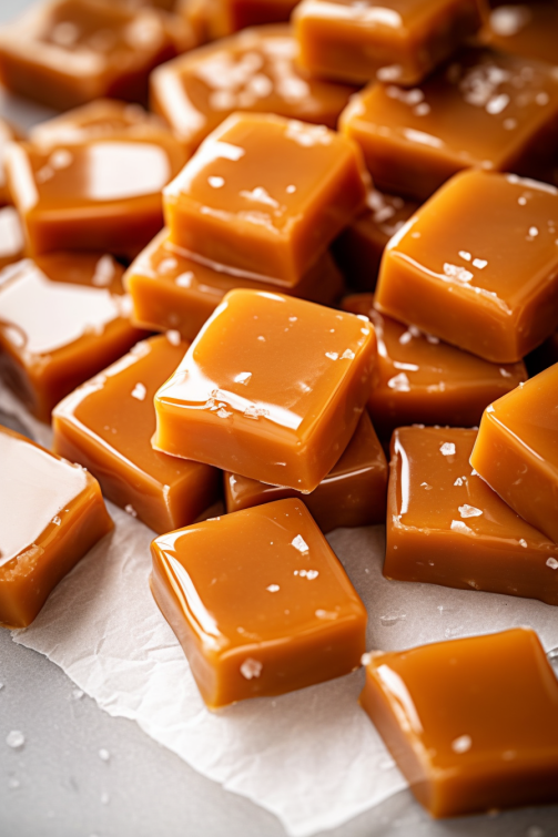 Super Soft Homemade Caramels - That Oven Feelin