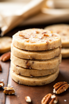 Toffee Pecan Shortbread Cookies - That Oven Feelin