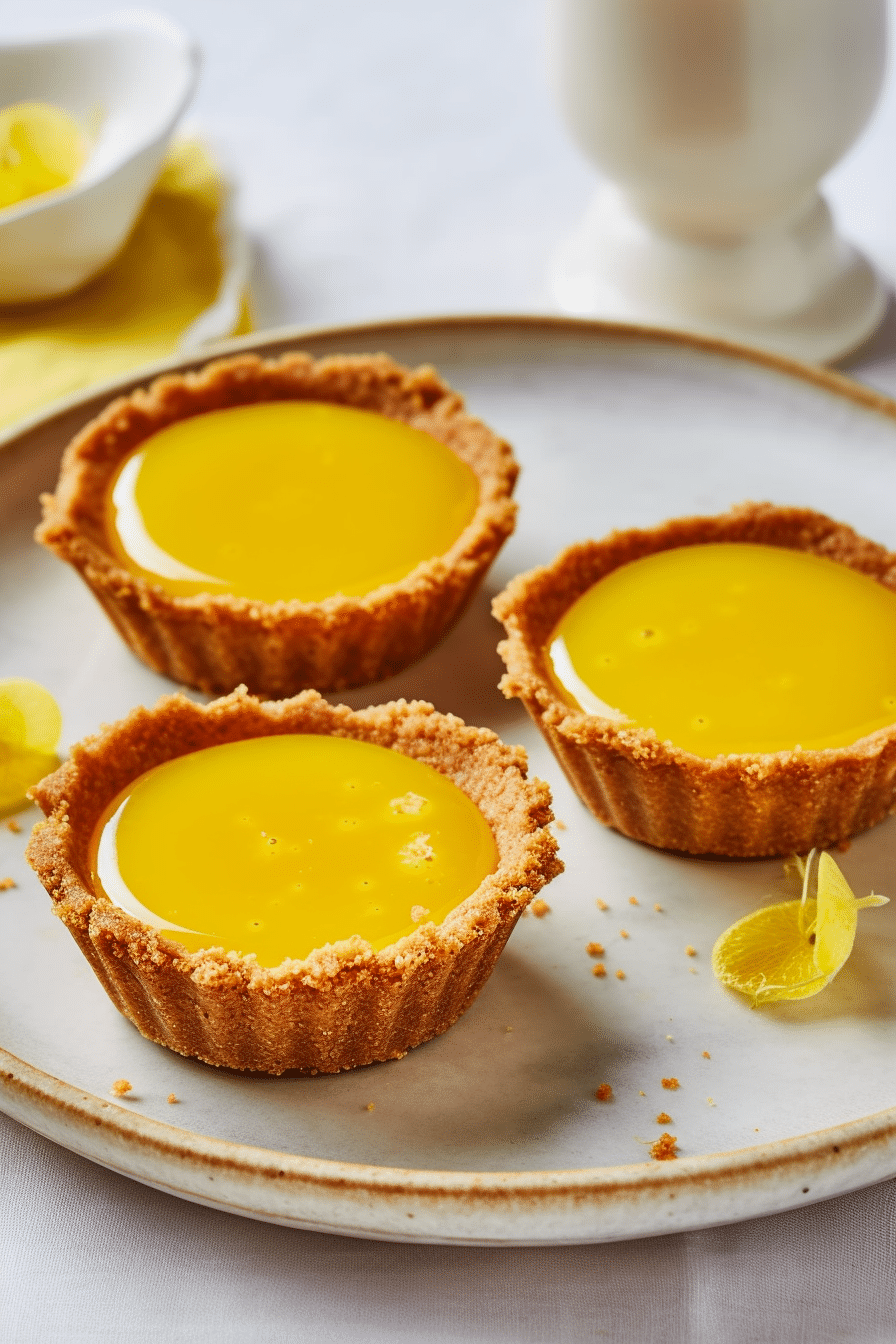 Lemon Curd Tartlets - That Oven Feelin