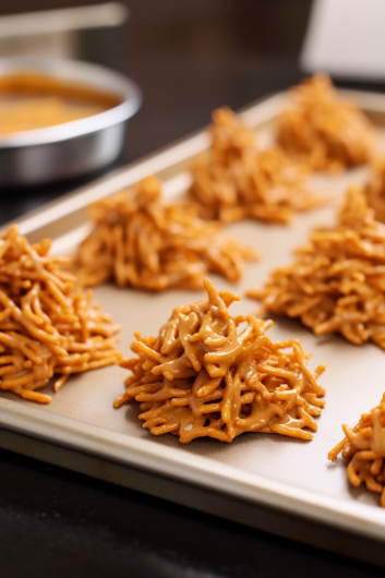 Slow Cooker Butterscotch Haystacks - That Oven Feelin