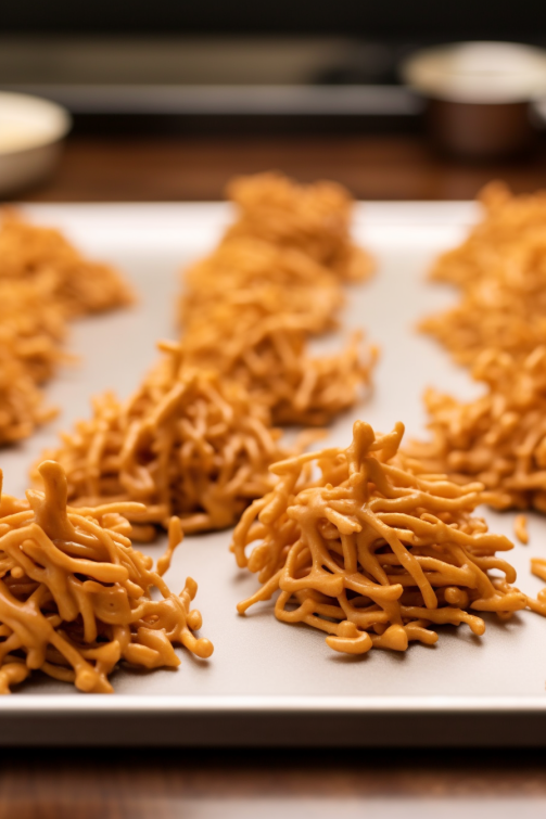 Slow Cooker Butterscotch Haystacks - That Oven Feelin