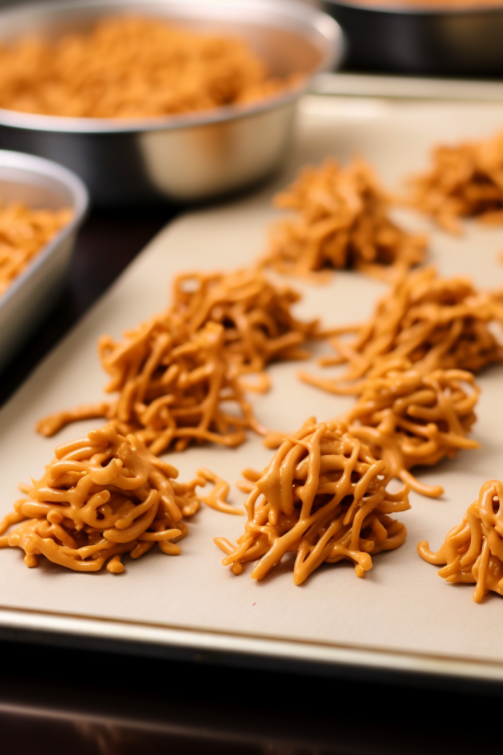 Slow Cooker Butterscotch Haystacks - That Oven Feelin
