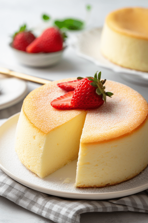 Japanese Cotton cheesecake - That Oven Feelin