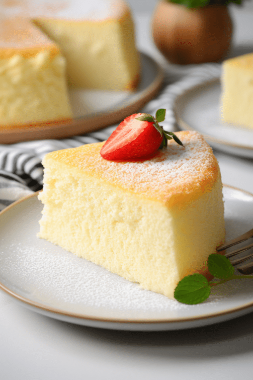 Japanese Cotton cheesecake - That Oven Feelin