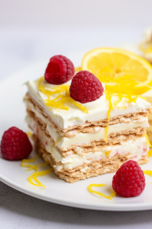 Lemon Icebox Cake - That Oven Feelin