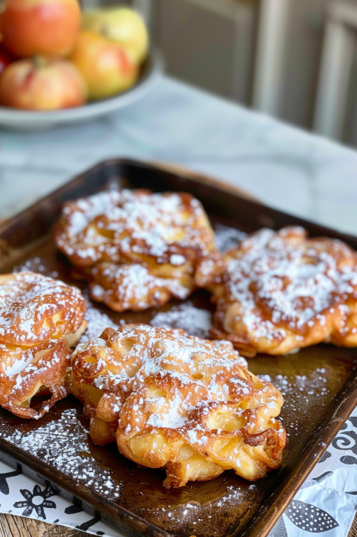 Baked Apple Fritters - That Oven Feelin