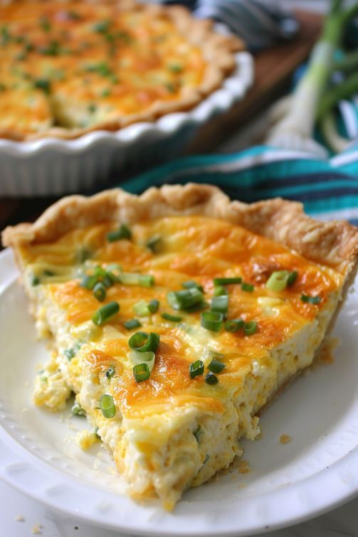 Three Cheese Quiche - That Oven Feelin