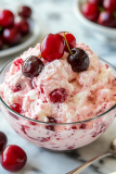 Cherry Cheesecake Fluff Recipe - That Oven Feelin