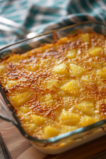 Pineapple Bake - That Oven Feelin