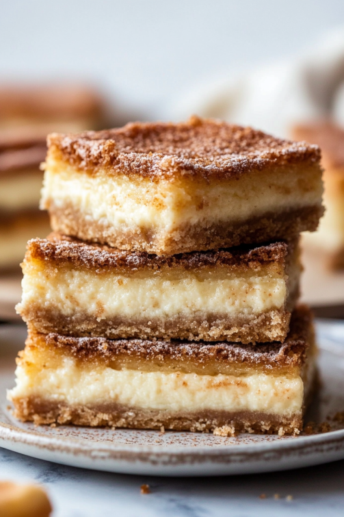 Churro Cheesecake Bars - That Oven Feelin