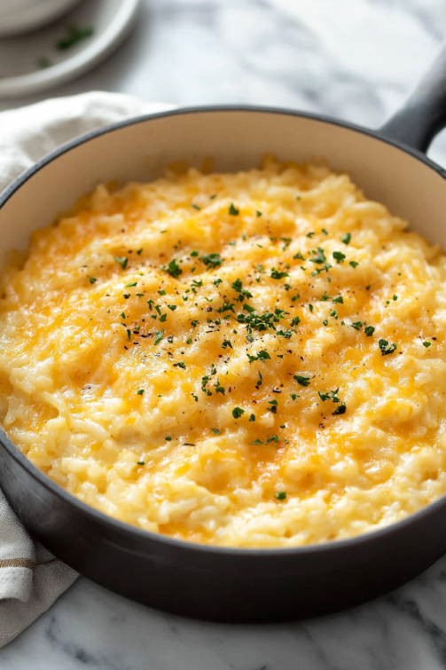 Cheesy Rice - That Oven Feelin