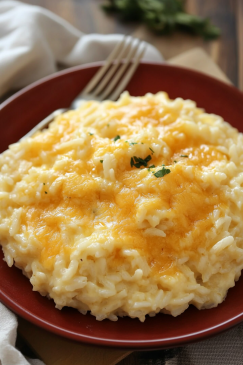 Cheesy Rice - That Oven Feelin