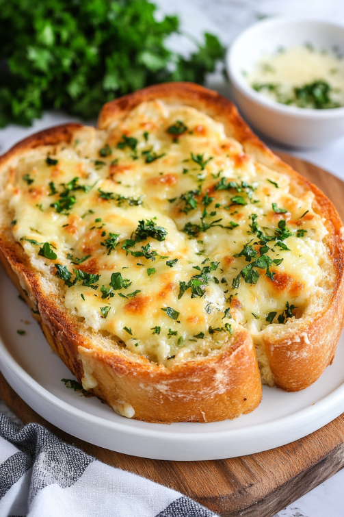 Cheesy Texas Toast - That Oven Feelin