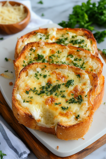 Cheesy Texas Toast - That Oven Feelin