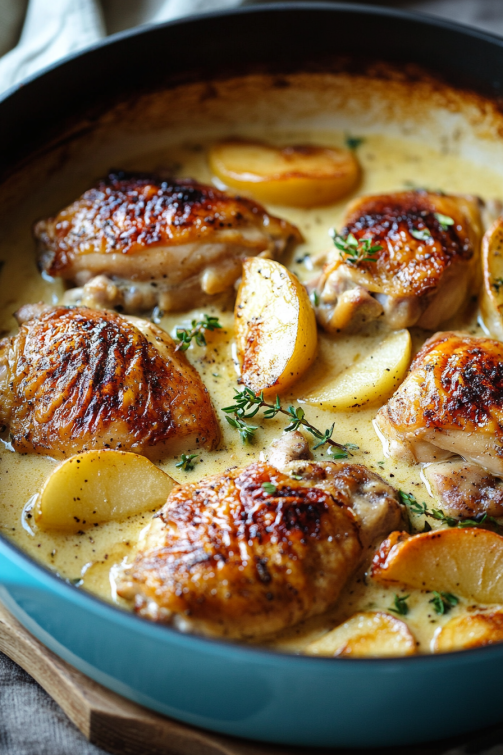 Chicken Normandy - That Oven Feelin