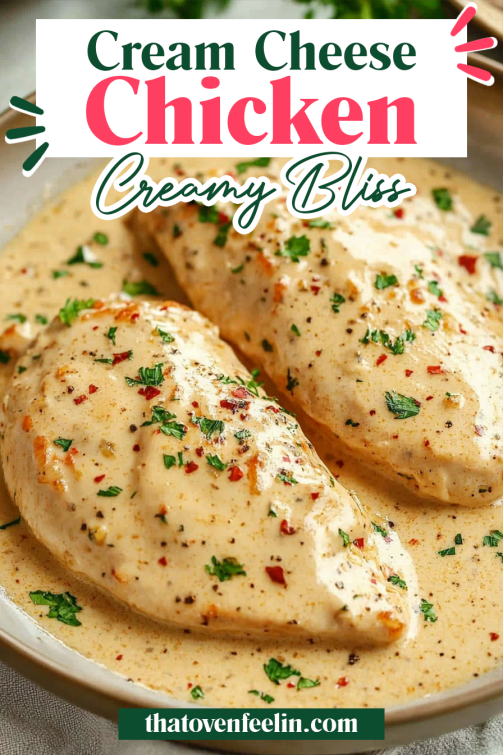 Cream Cheese Chicken - That Oven Feelin