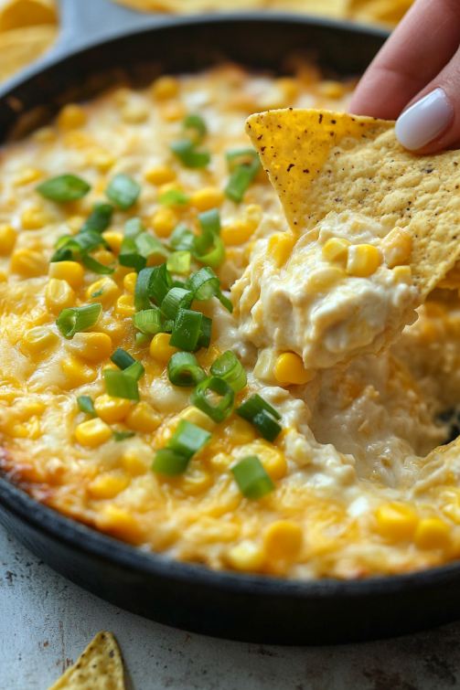 Hot Corn Dip - That Oven Feelin