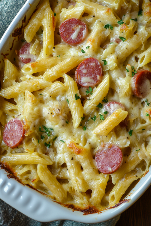 Polish Pasta Casserole - That Oven Feelin