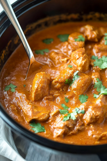 Slow Cooker Butter Chicken - That Oven Feelin