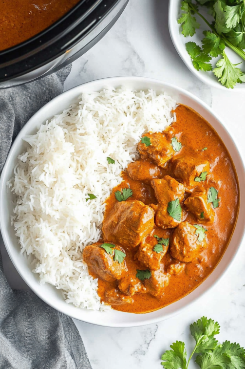 Slow Cooker Butter Chicken - That Oven Feelin