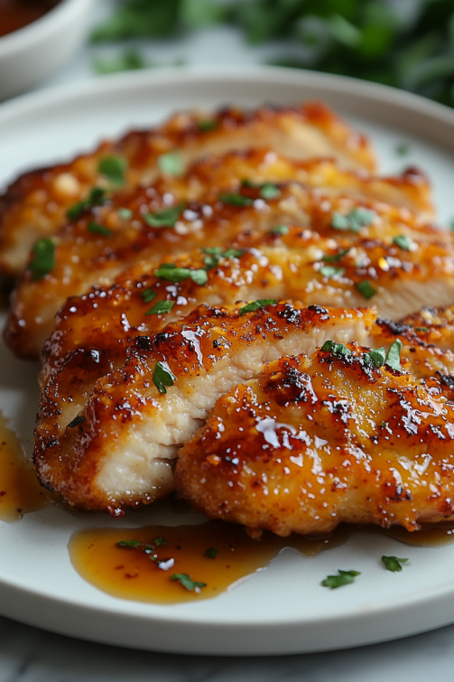 Crispy Baked Hot Honey Chicken - That Oven Feelin